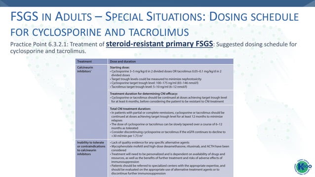 Focal Segmental Glomerulosclerosis - FSGS (KDIGO 2021 Guidelines) - Dr ...