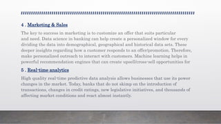 Data science in banking sector | PPTX