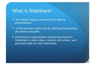 SlideShare | PDF