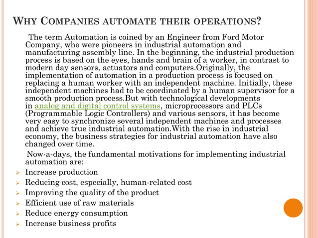 INTRODUCTION TO INDUSTRIAL AUTOMATION RR | PDF | Mechanical and ...