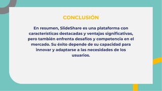 Slideshare, Concepto, caracteristicas, ventajas, desventajas y conclusión. | PDF