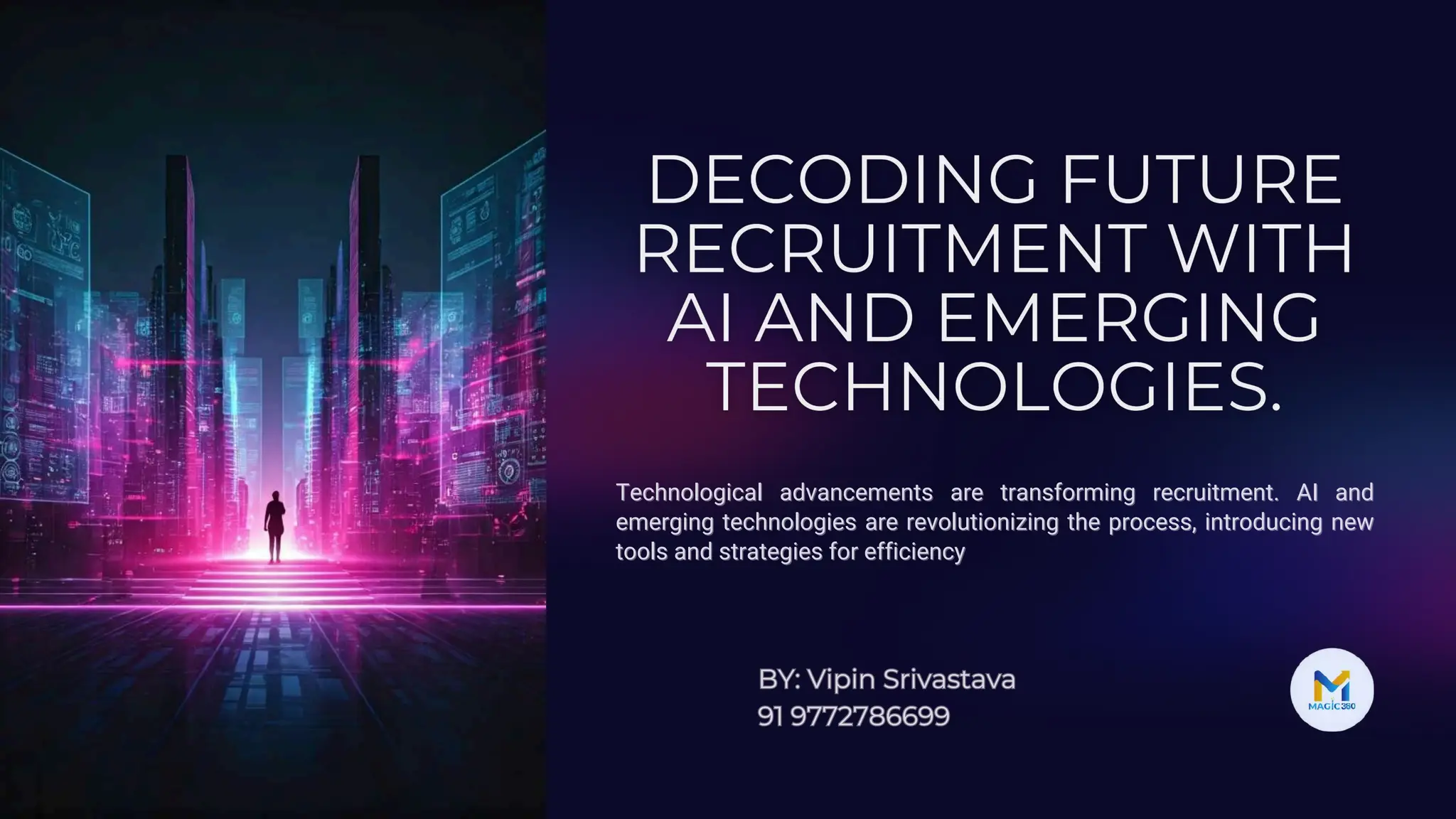 Decoding future recruitment with AI and emerging technologies | PPT