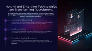 Decoding future recruitment with AI and emerging technologies | PPT