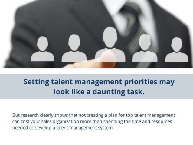 5 Priorities for Sales Talent Managment | PPTX