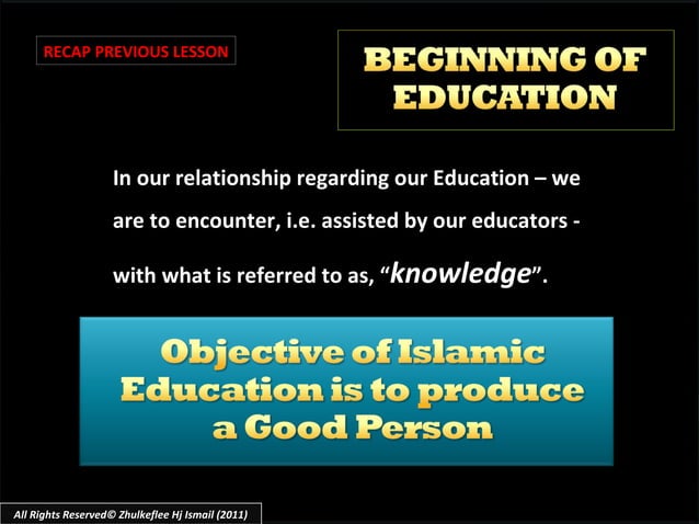[Slideshare] (adab)lesson#8[d]-adab-towards-our-prophet-28 dec2011] | PPT