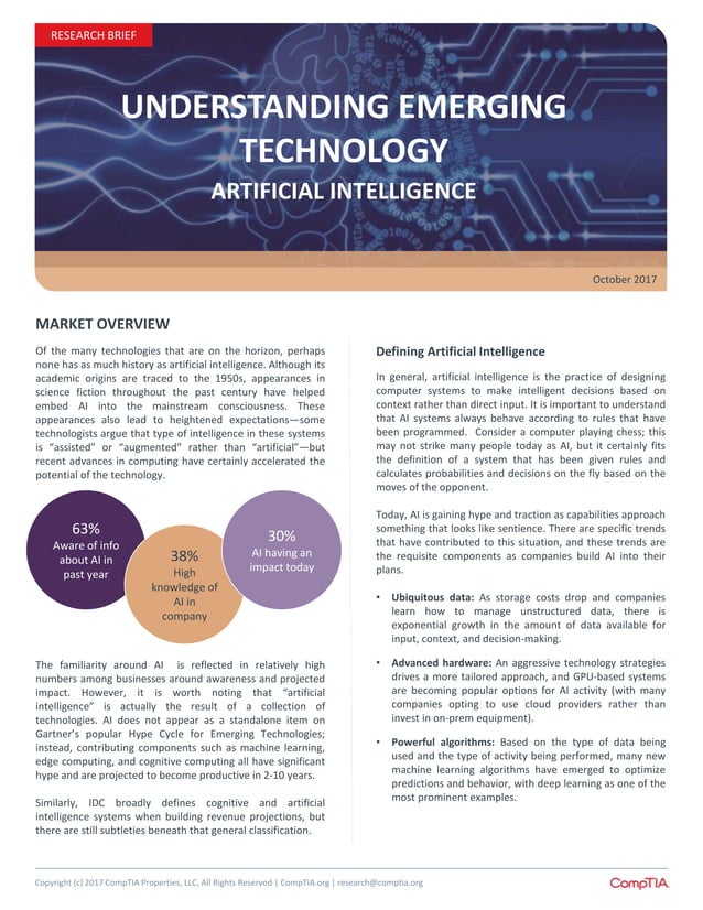 Understanding Emerging Technology - Artificial Intelligence | PPTX ...