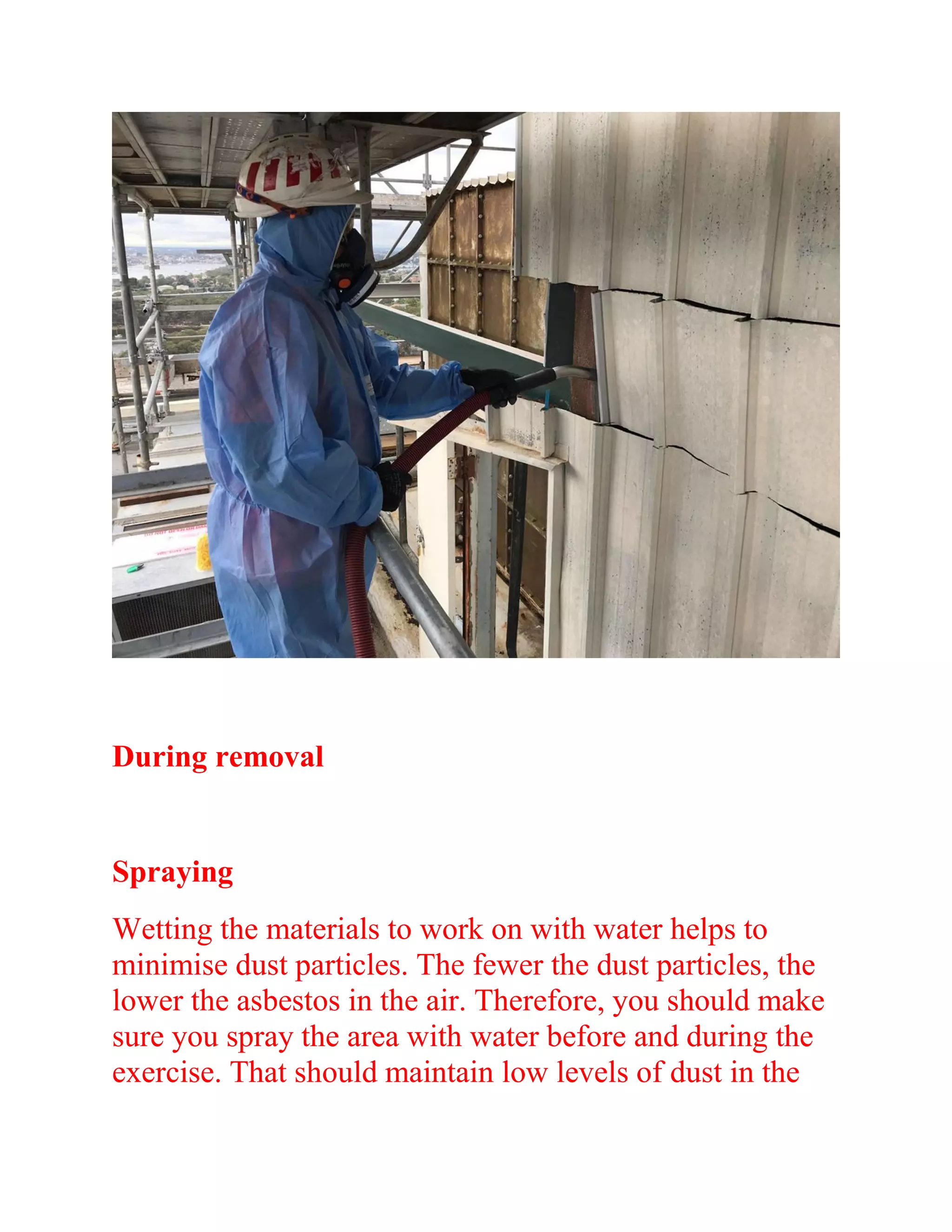 Asbestos Removal Safety Manual | PDF