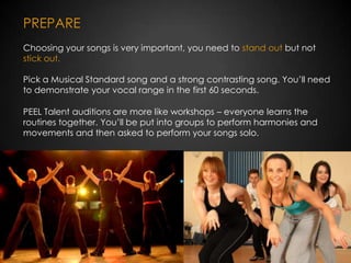 Audition Tips for Singers and Dancers | PPT
