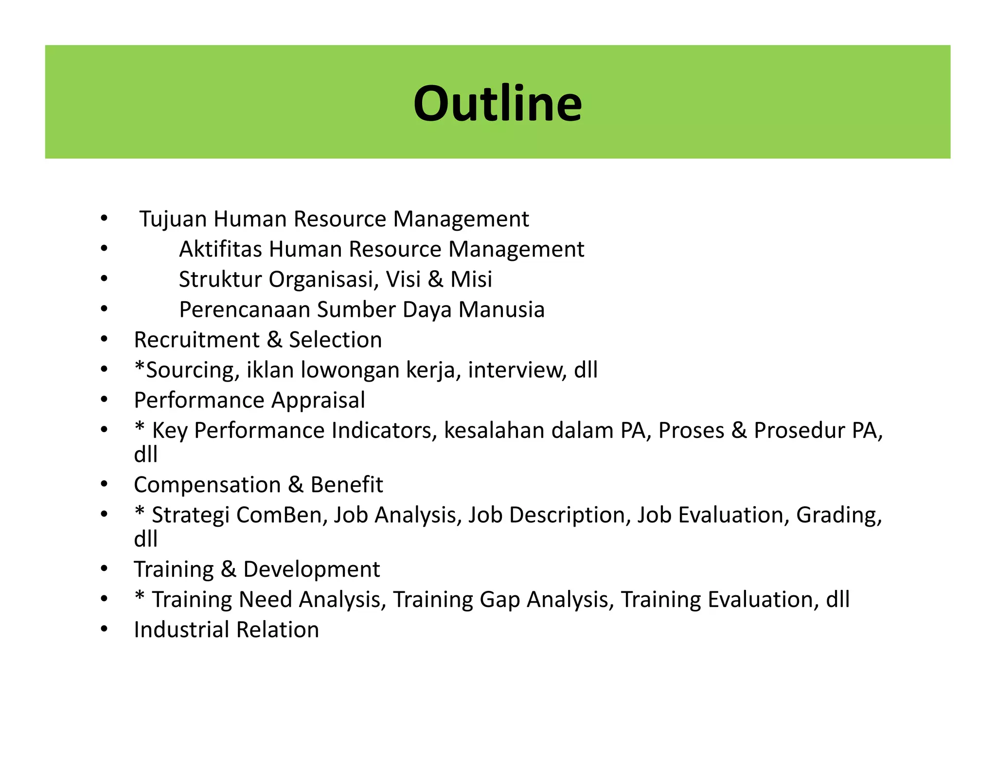 Basic HR Management | PDF