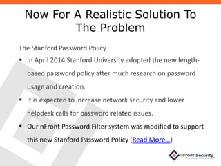 Best Practices for Password Creation | PPTX