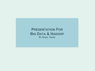 Big Data and Hadoop Basics | PPT