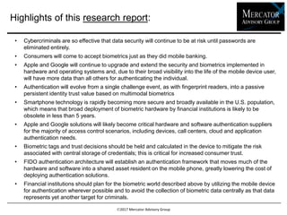 Biometrics: A New Wrinkle Changes the Authentication Landscape | PPT