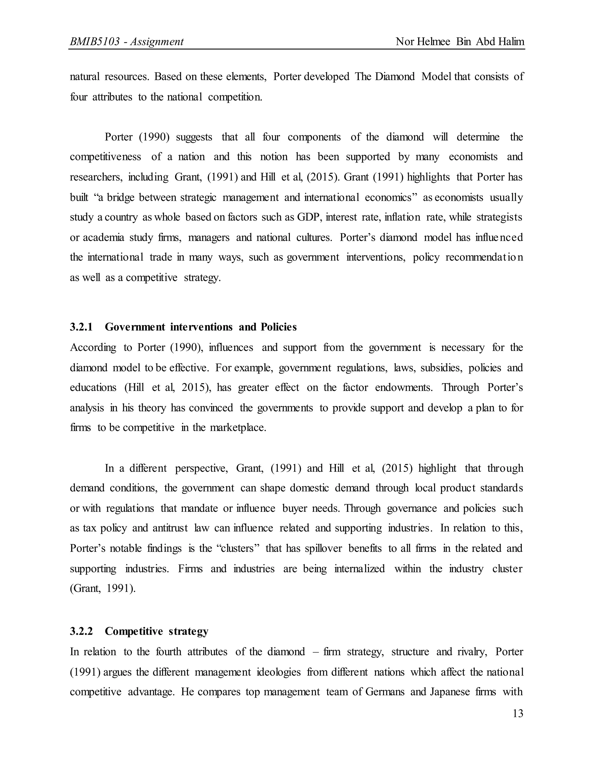 Classical country-based trade theories and Modern Firm-based trade ...