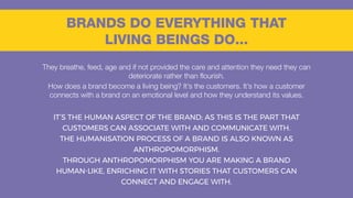 Humanising a Brand through Anthropomorphic Marketing | PDF