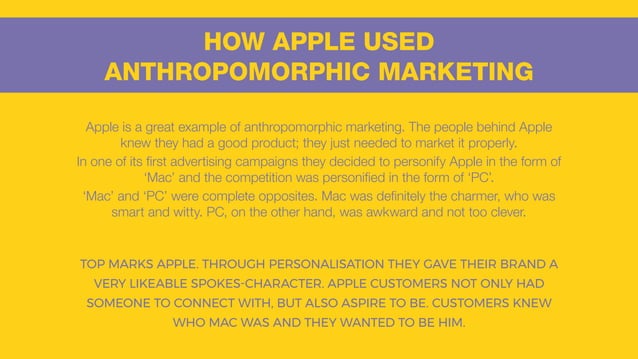 Humanising a Brand through Anthropomorphic Marketing | PPT
