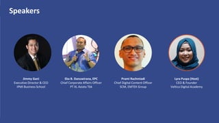 Veltica Digital Talk Episode 4 : Building Digital Disruptive Leaders | PPT