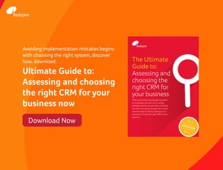 Can You Avoid These 5 Common CRM Implementation Mistakes? | PPT