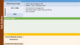 CKD Progression (Pharmacological Approach) - Dr. Gawad | PDF