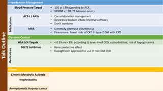 CKD Progression (Pharmacological Approach) - Dr. Gawad | PDF