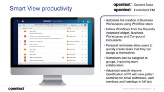 OpenText Content Suite Platform and OpenText Extended ECM: What’s New ...