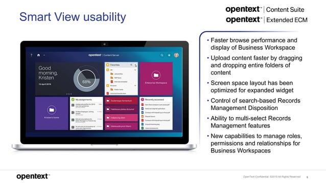 Opentext Content Suite Platform And Opentext Extended Ecm Whats New