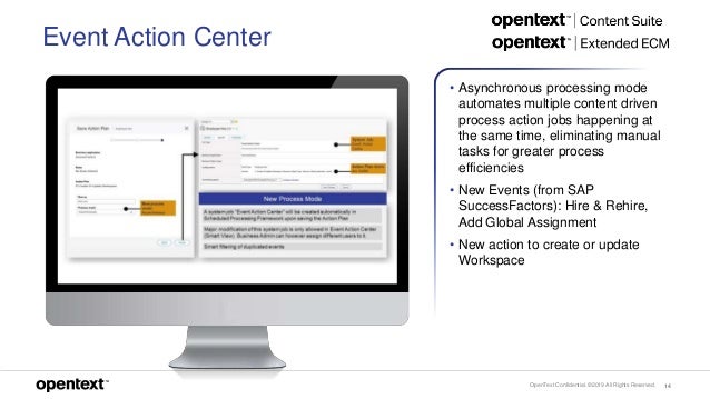 Opentext Content Suite Platform And Opentext Extended Ecm Whats New