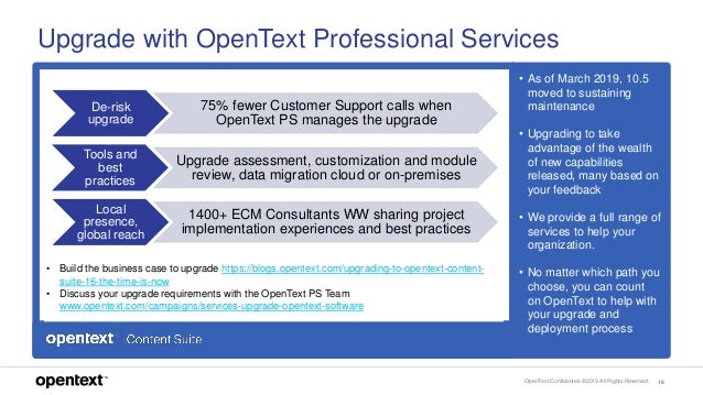 Opentext Content Suite Platform And Opentext Extended Ecm Whats New
