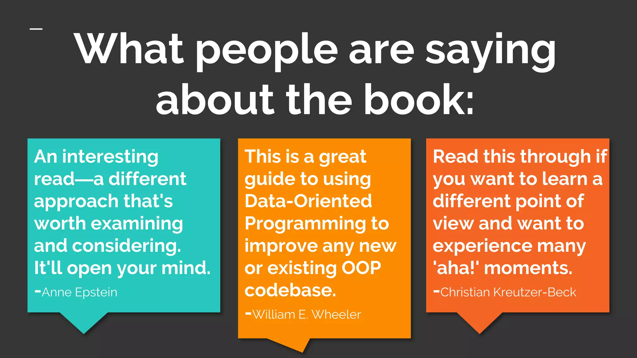 Data Oriented Programming Making Data A First Class Citizen Ppt