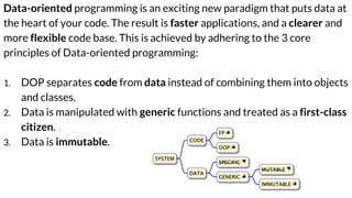Data-Oriented Programming: making data a first-class citizen | PPT