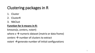 Machine Learning in R | PPT