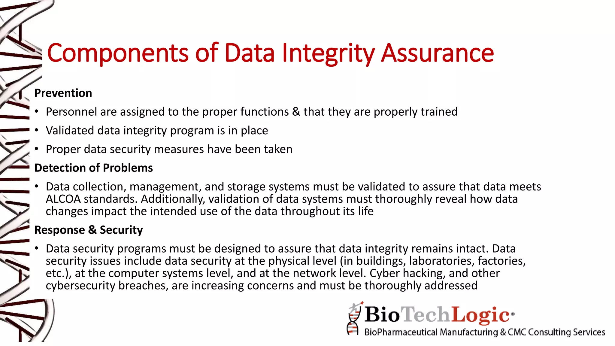 Quick Overview: Pharmaceutical Data Integrity | PPTX