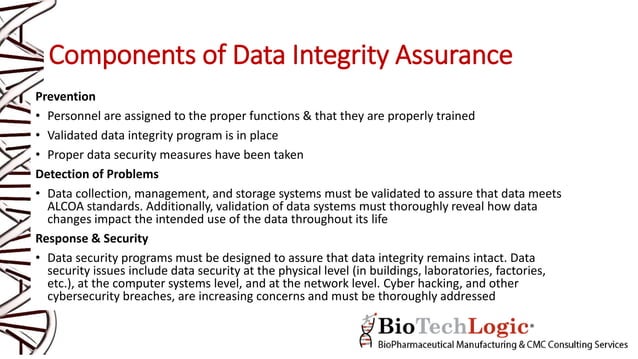 Quick Overview: Pharmaceutical Data Integrity | PPTX