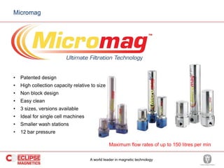 Magnetic Filtration Metallic Contaminants | PPTX