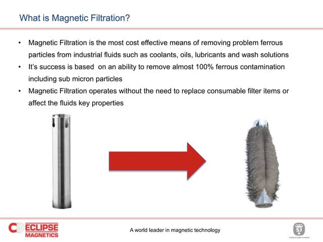 Magnetic Filtration Metallic Contaminants | PPT | Free Download