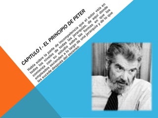 Slideshare el principio de peter | PPTX