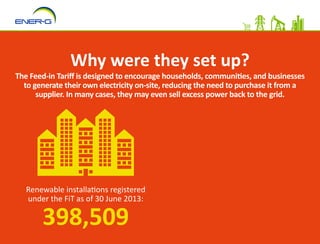 Energy Prices Explained: What are Feed-in Tariffs and the Renewables Obligation? | PDF
