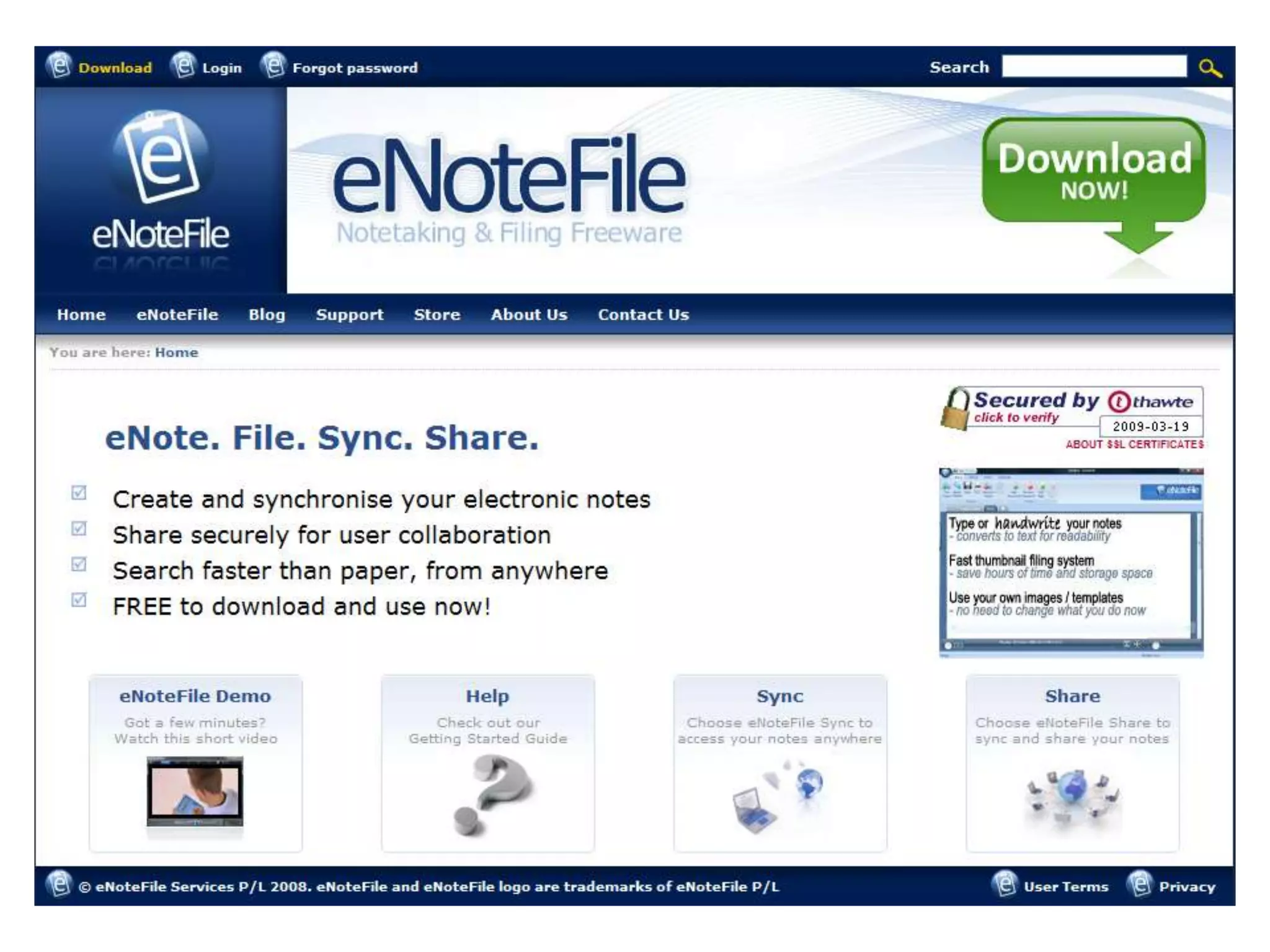 Slide Share - eNoteFile | PPTX