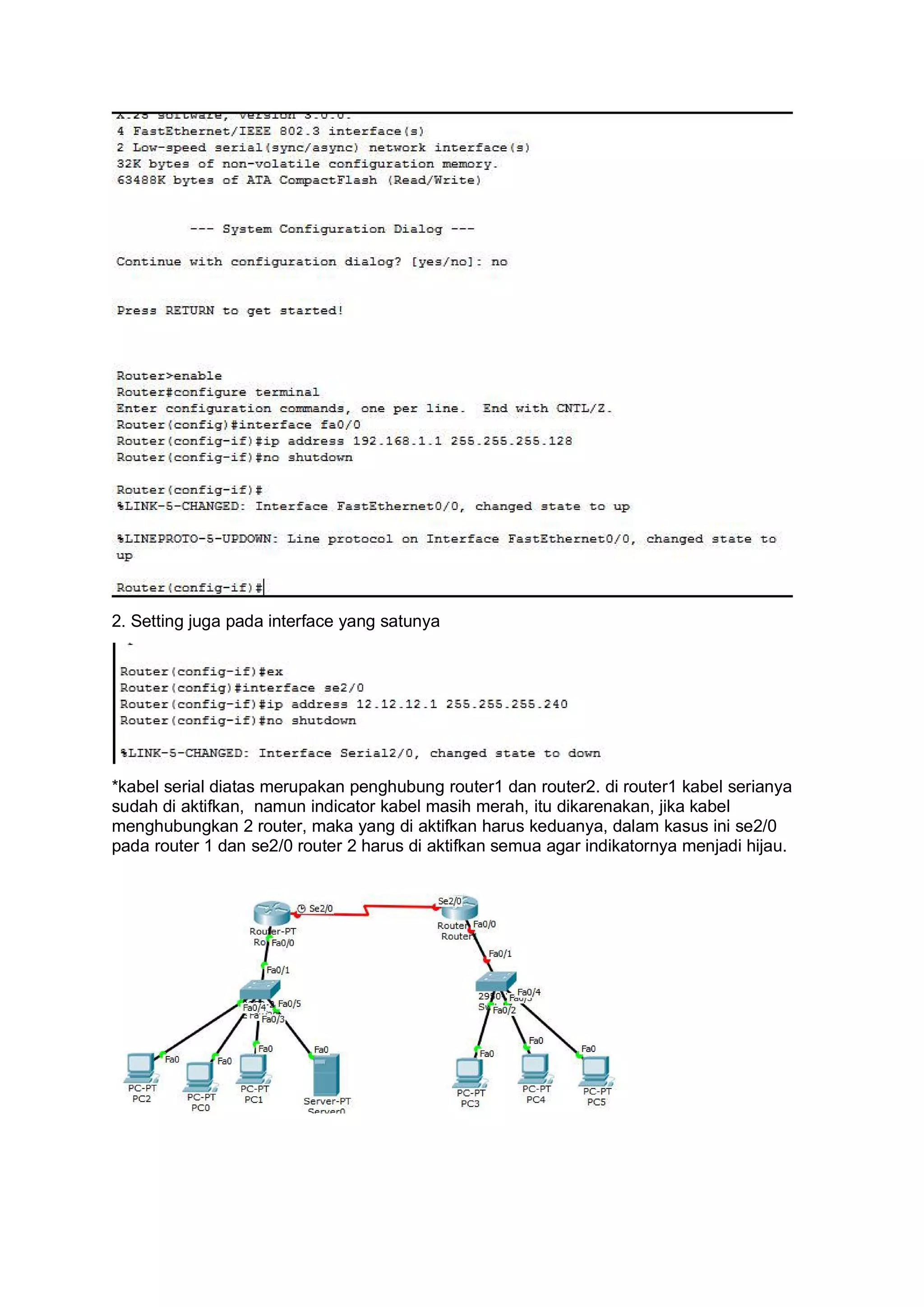 Ngelab Packet Tracer - Subnet, IP, DHCP, Server, DNS, Email, NTP, FTP, RIP, EIGRP dan OSPF | PDF