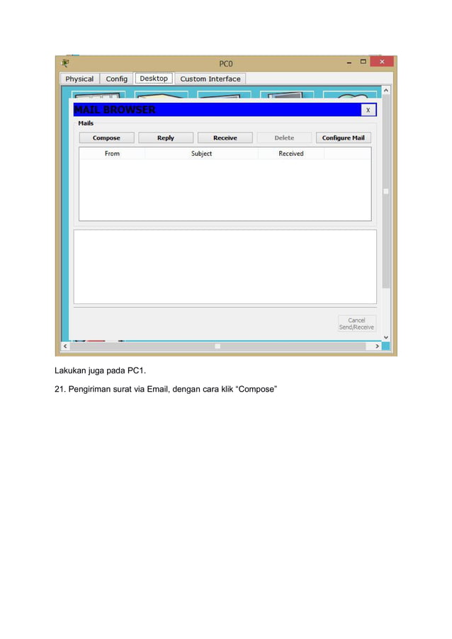 Ngelab Packet Tracer - Subnet, IP, DHCP, Server, DNS, Email, NTP, FTP ...
