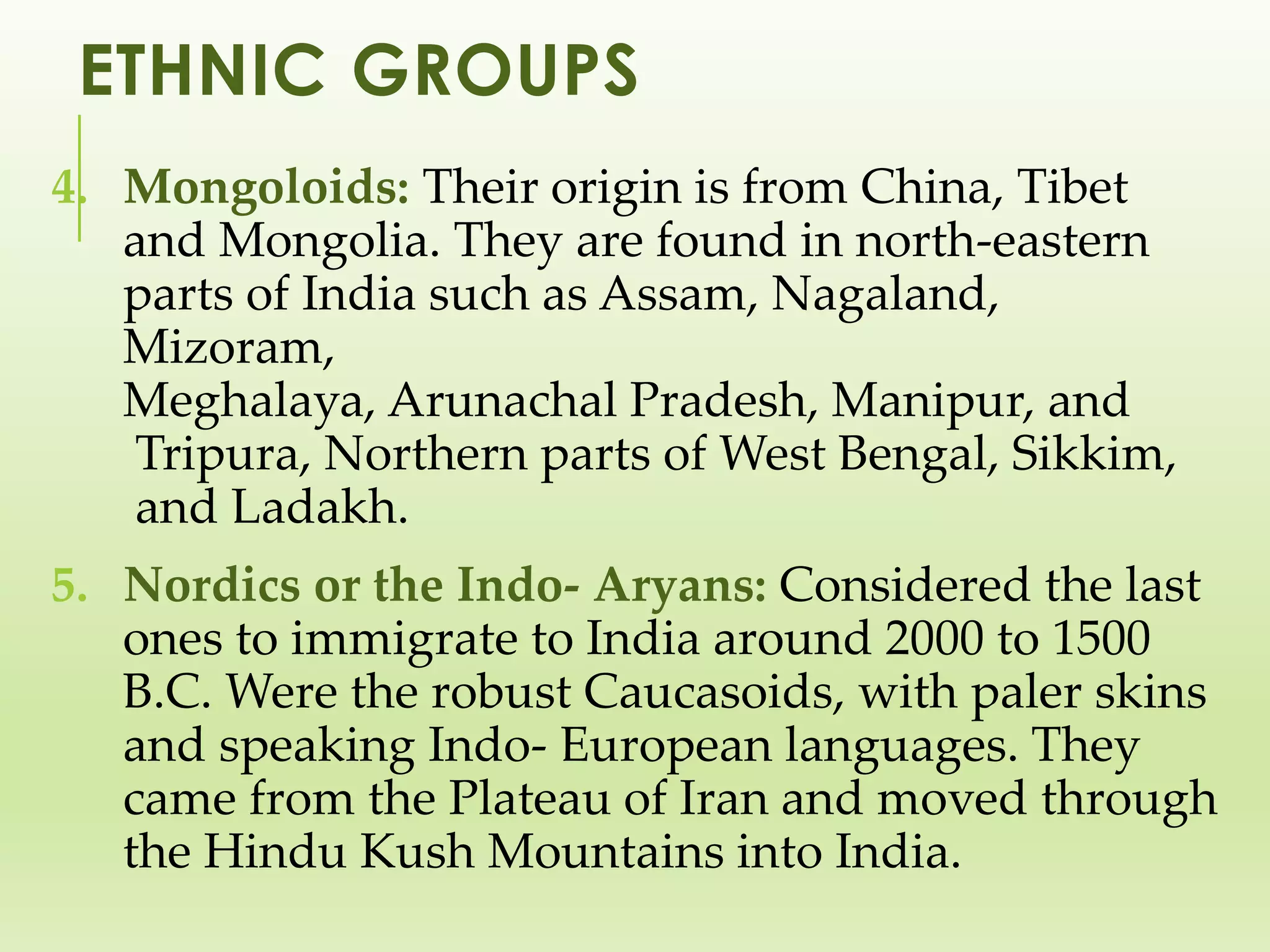 Ethnic, Linguistics and Religious Composition of India by Atula Ahuja ...