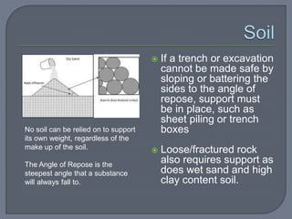 Construction Excavation Health and Safety Toolbox Talk | PPTX