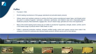 Elastic Rubber Tapes for the perfect fit of your apparel | PPT