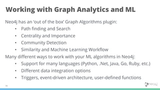 Building Intelligent Solutions with Graphs, Stefan Kolmar, Neo4j | PPT