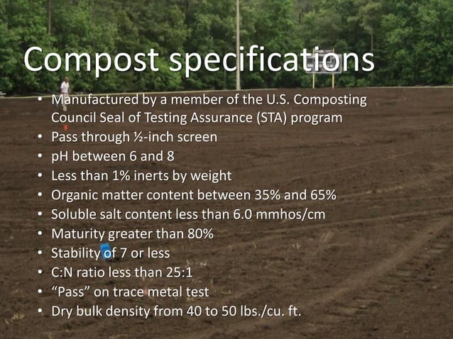 Soil restoration using compost | PPT