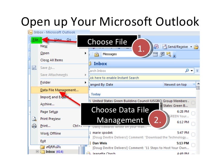 How To Back Up Your Microsoft Outlook
