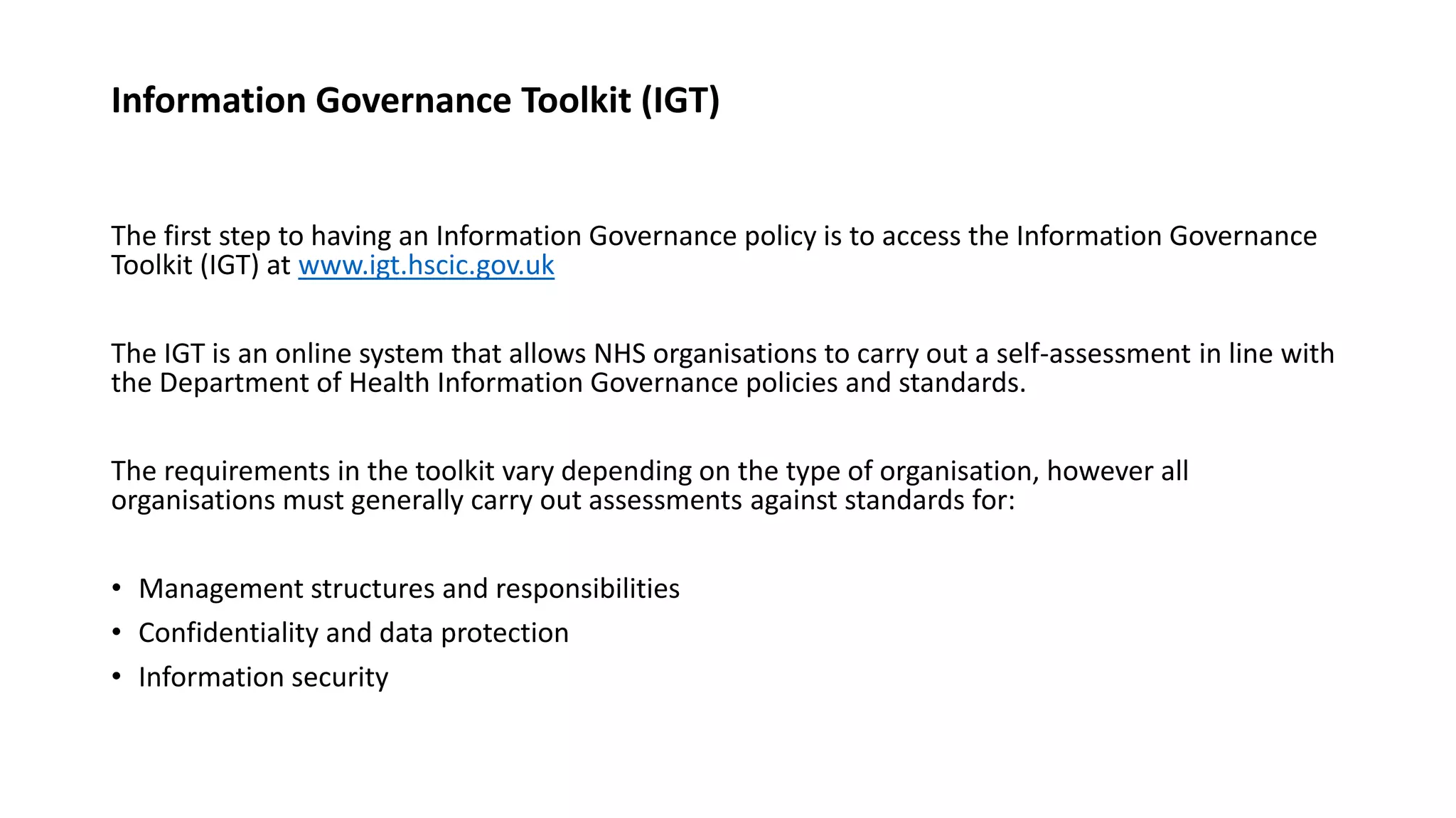 How to Ensure your Healthcare Organisation is IG compliant | PPT