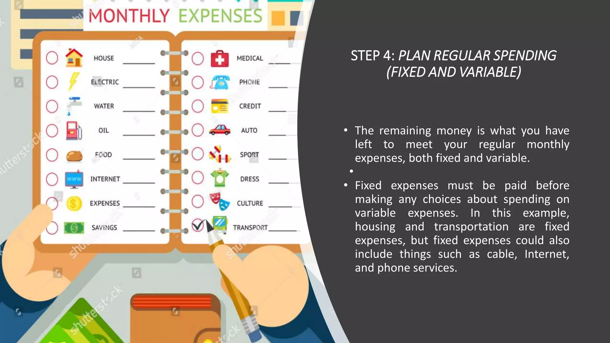HOW TO MAKE A BUDGET | PPTX