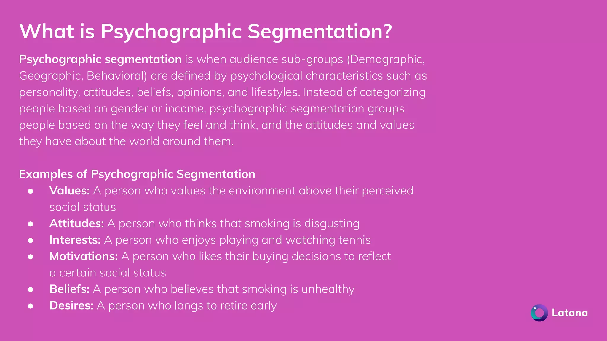 How to Use Psychographic Segmentation in Your Branding | PPT