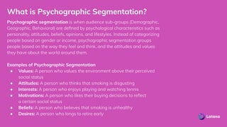 How to Use Psychographic Segmentation in Your Branding | PPT