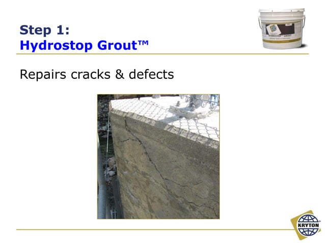 Hydrostop: Restore and Protect System | PPT